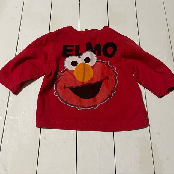 Sesame Street | Shirts & Tops | Red Elmo Long Sleeve Top Sesamestreet ...